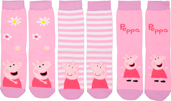 HASBRO PEPPA PIG 3P SOCKS JR | Stadium Outlet